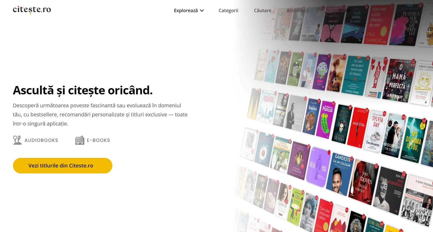 Citeste.ro - Audiobooks, Ebooks si rezumate în limba română